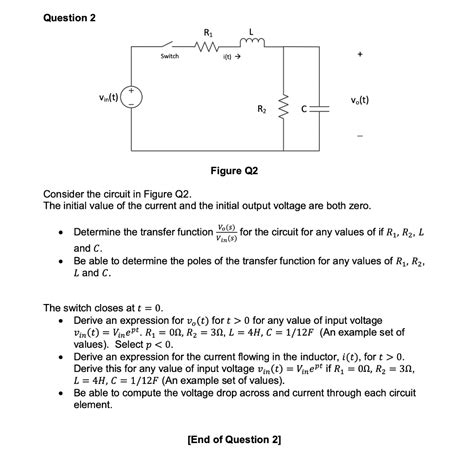 Solved Question Figure Q Consider The Circuit In Figure Chegg