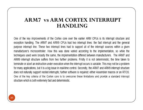 arm cortex m3 ppt pdf operating systems computer software and