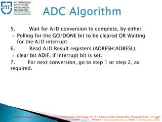 PIC Microcontroller ADC Interfacing PPTX Consumer Electronics Technology Computing