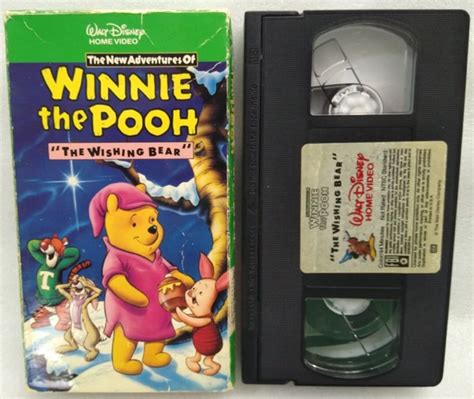 Vhs New Adventures Of Winnie The Pooh Vol 2 The Wishing Bear 1989