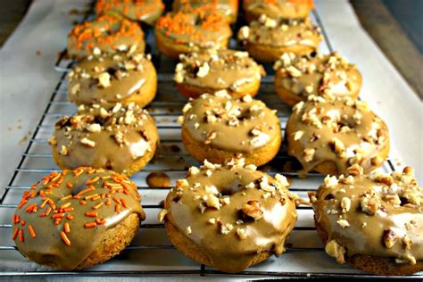 Pumpkin Donuts With Molasses Glaze Life Love And Good Food