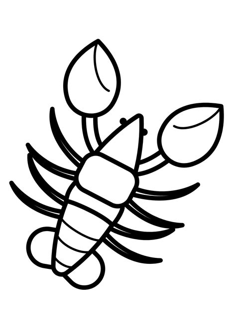 20 Crawfish Coloring Pages Free Printable Pdf And Online Coloring