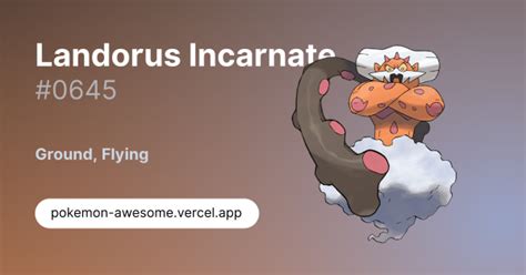 Landorus Incarnate · 0645