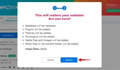 How To Backup And Restore Your Wordpress Website • Wp Staging