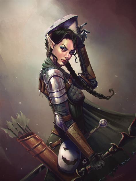 Elf Ranger Anna Marcano Elf With Crossbow