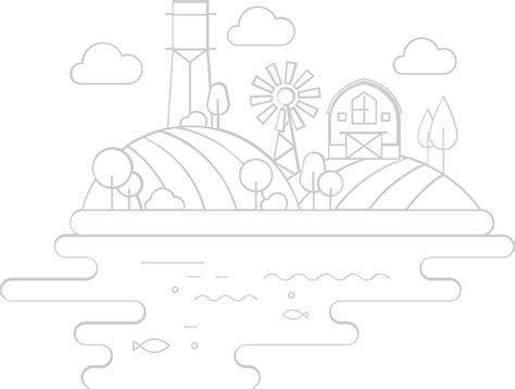 Farm Landscape 36665131 Vector Art At Vecteezy