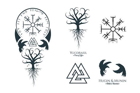 Yggdrasil Symbol Tattoo