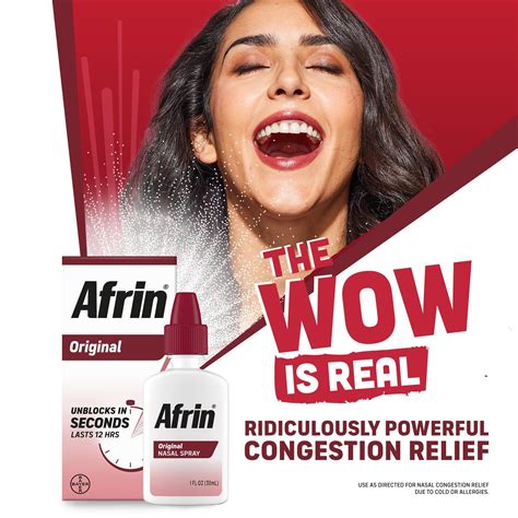 Afrin Original 12 Hour Nasal Spray 2 Pack 30ml Amerikasepetim