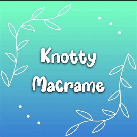 Knotty Macrame India Youtube