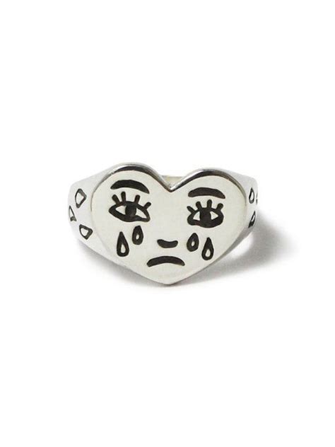 Emmiol Free Shipping 2026 Silver Emo Cry Ring Silver In Rings Online