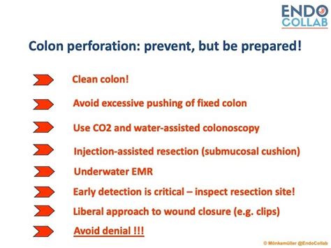Endocollab The Eight Steps To Prevent Colon Perforation Facebook