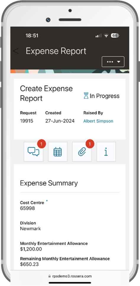 Ai Enabled Mobile Expenses For Oracle E Business Suite