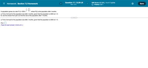 Solved Homework Section 7 2 Homework Question 17