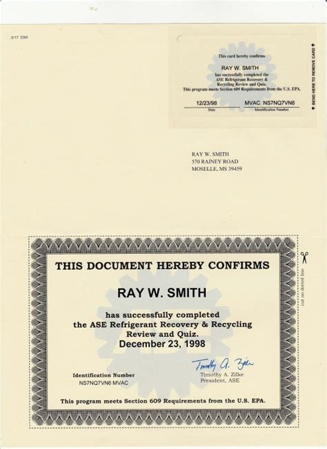 Refrigerant Epa Certification At Kevin Davidson Blog