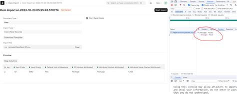 Item Import Not Working · Issue 22923 · Frappefrappe · Github