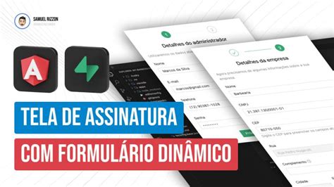 samuel rizzon no linkedin 🚀 saiu o 5º vídeo da série criando um saas