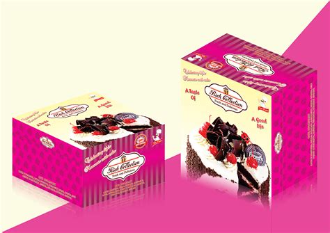 Cake Box Packaging Design Behance