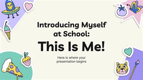 Introducing Myself At School This Is Me Google Slides