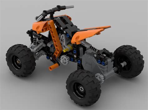 Lego Moc Pullback Mod For Set 9392 By Tice Rebrickable Build With Lego