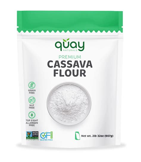 Quay Naturals 100 Yuca Root Cassava Flour 2 Lbs Gluten And Grain Free