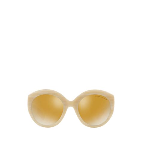 Round Gradient Lens Sunglasses Ralph Lauren Uk