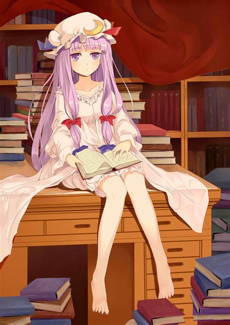 Riko Ccllnnhh Patchouli Knowledge Touhou Absurdres Bad Id Bad Pixiv Id Derivative Work
