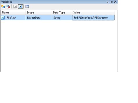 Sql Server 2008 How To Use Parameter To Set The Path For Script Task