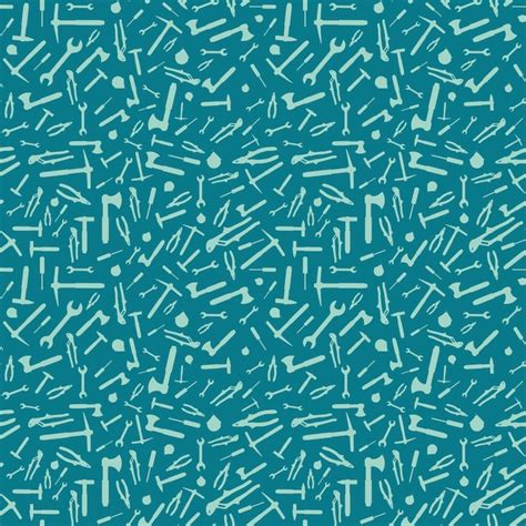 Premium Vector Working Tools Illustration Background Vector Seamless