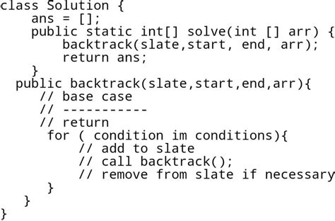 how to solve backtracking problems effectively vikas singh posted on