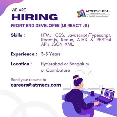 atmecs global inc on linkedin frontenddeveloper html javascript