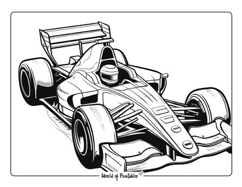Car Coloring Pages World Of Printables