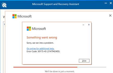 Trouble When Installing Office Roffice365