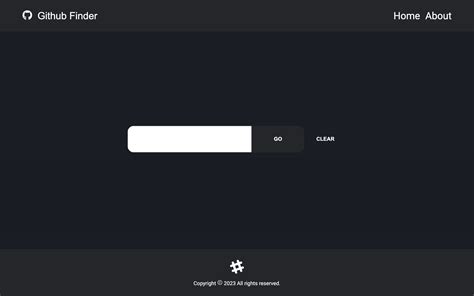github kwe92 github finder react app a complete custom overhaul of
