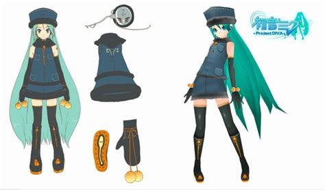 Hatsune Miku Project Diva Costumes