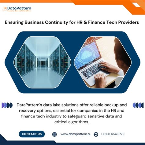 Businesscontinuity Disasterrecovery Hrtech Fintech Datasecurity Datapattern Datapattern