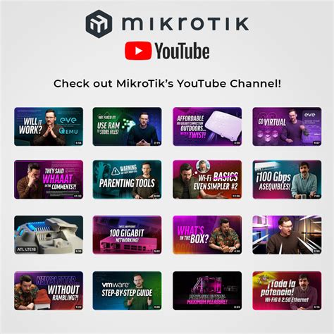 MikroTik YouTube Channel Product Videos LinITX Blog