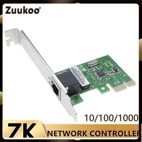 Gigabit Ethernet Lan Pci E Exrpess การดเครอขายการควบคมเดสกทอป 10 100 1000m Shopee Thailand