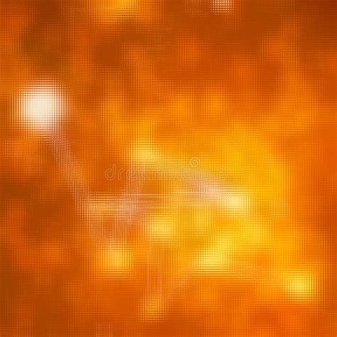 Orange Particles Abstract Background Blurs Shapes Stock Image Image