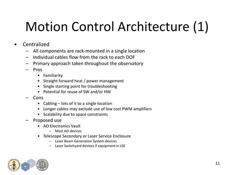 Ppt Motion Control Architecture Mini Review Powerpoint Presentation
