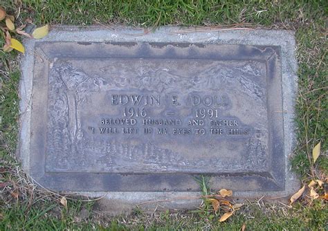 Edwin Ervin Doll 1916 1991 Find A Grave äreminne