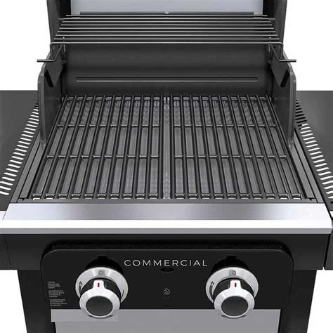 Char Broil Commercial Series Grill And Griddle Combo Stainless Steel 2