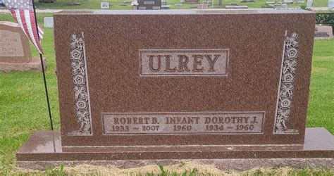 Robert Byrel Ulrey 1933 2007 Find A Grave Memorial