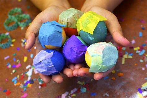 Celebrate With Cascarónes Break Eggs Filled With Glitter And Confetti
