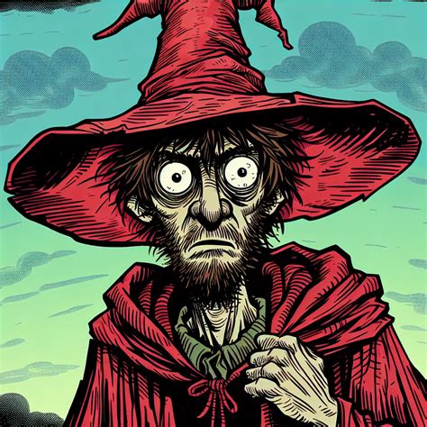 Rincewind The Colour Of Magic Discworld The Turtle Moves