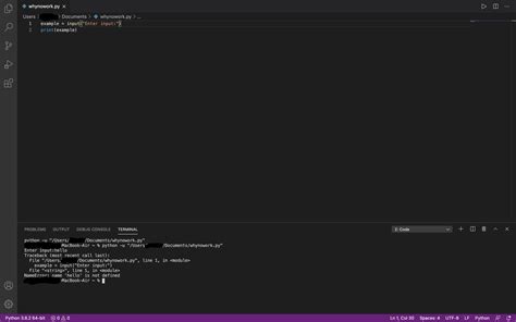 Vs Code M1 Python Issue Stack Overflow