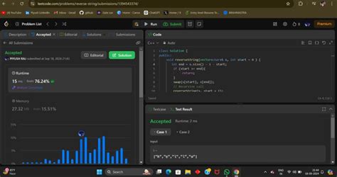 Piyush Raj On Linkedin Leetcode Codingchallenge 79daysofcode