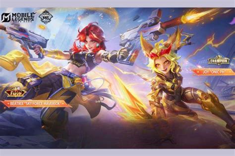 Cara Mendapatkan Skin M6 Joy And Beatrix Mlbb Harga Dan Tanggal Rilis Ggwp