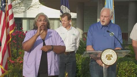 Plaquemines Parish President Kirk Lepine We Try To Push Out As Much