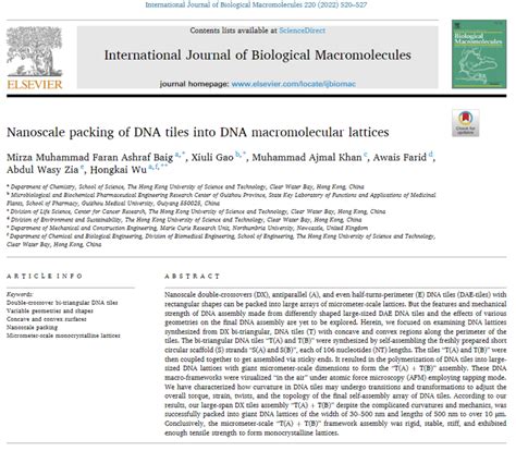 Pdf Nanoscale Packing Of Dna Tiles Into Dna Macromolecular Lattices