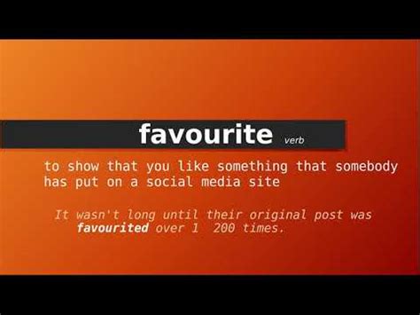 Favourite Meaning Of Favourite Definition Of Favourite
